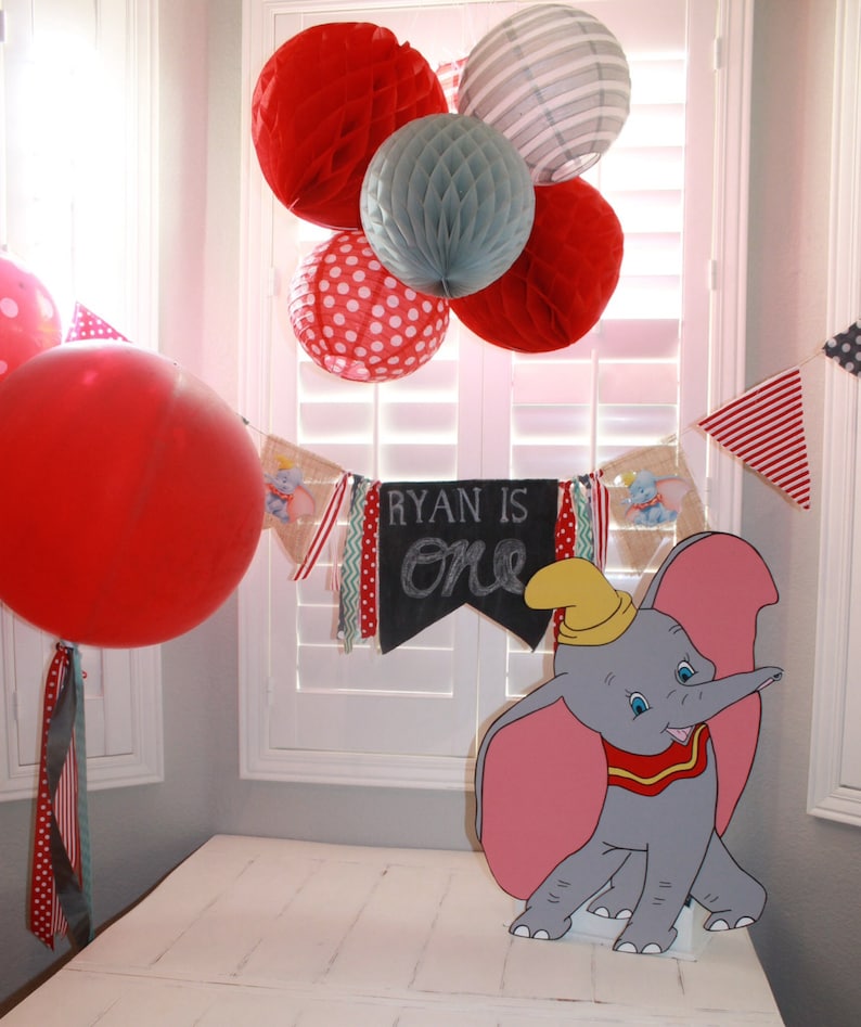 Elephant Party Big Gray Elephant Child Party Elephant - Etsy