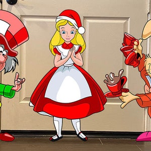 Alice in Wonderland Christmas - Wonderland Christmas Yard Props - Etsy