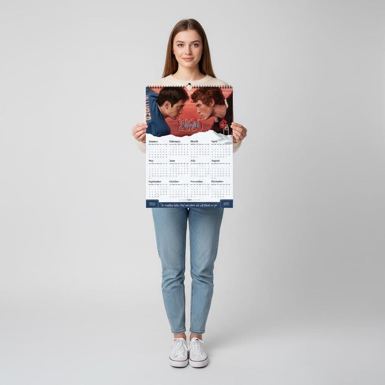 Heated Rivalry 2026 Calendar | Printable Wall & Desk Planner (PDF ...