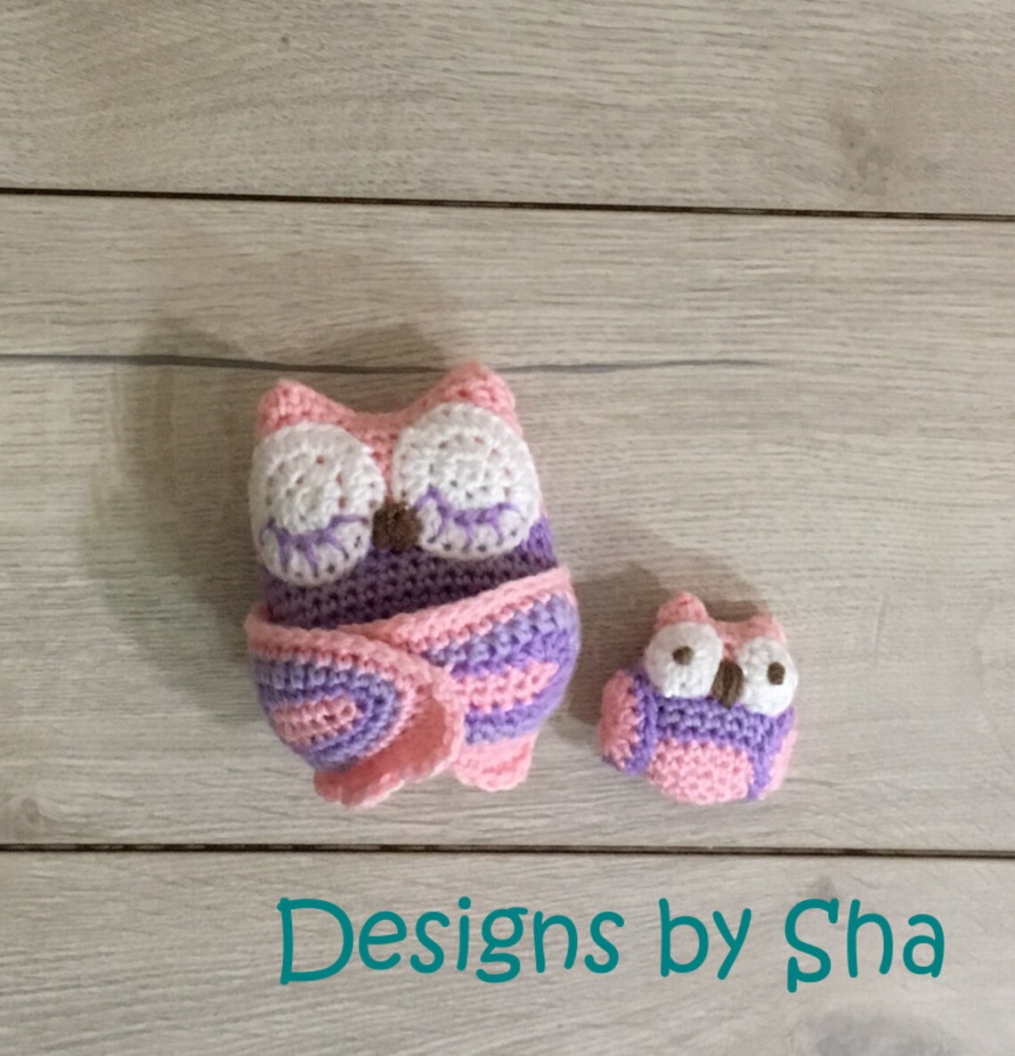 Mama Owl and Baby Owl Crochet Pattern - Etsy