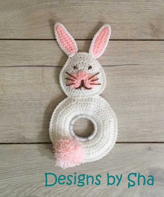Easter Bunny Lens Buddy Crochet Pattern - Etsy