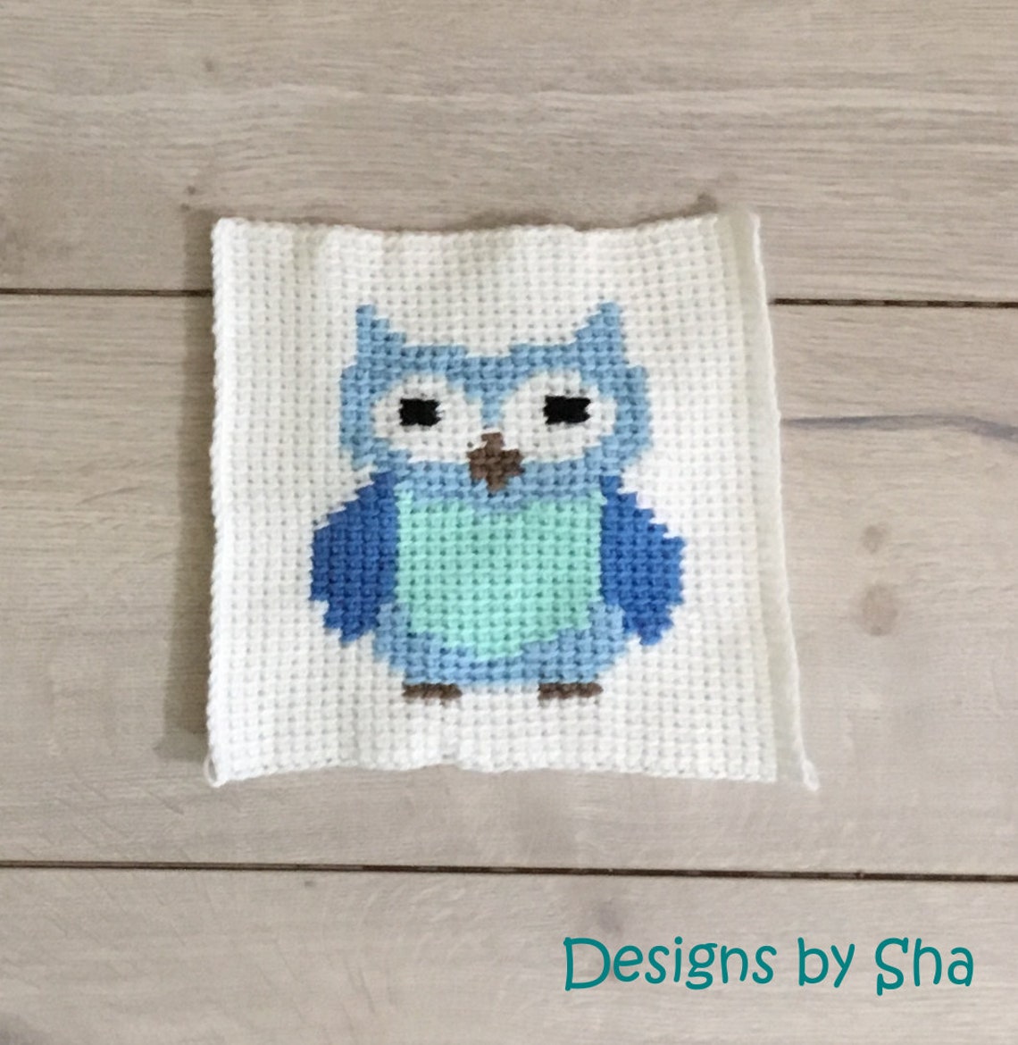 Owl Block/graph Crochet Pattern - Etsy
