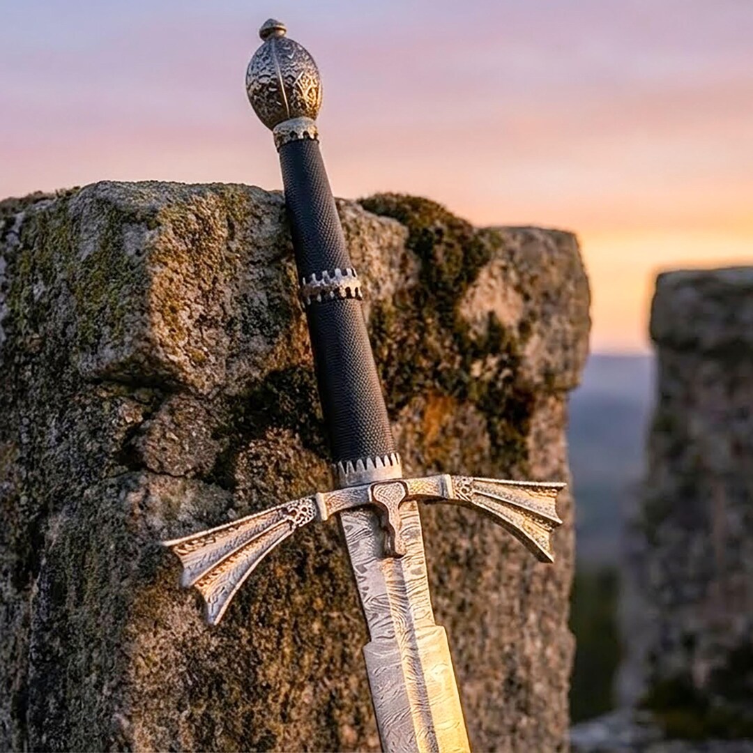 Handmade Dark Sister Sword Hand Forged Steel Sword Fantasy Sword ...