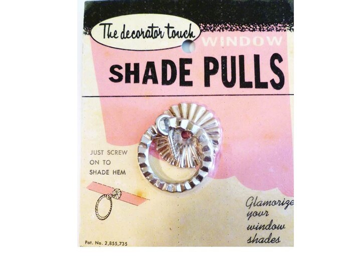 Decorative Window Shade Pulls - Etsy