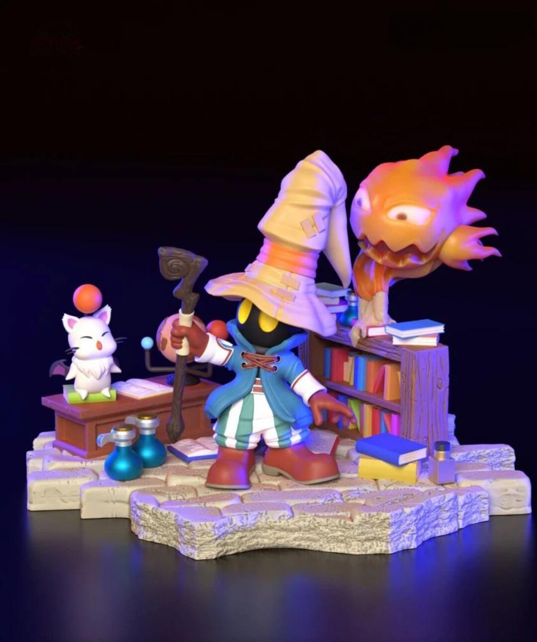 Final Fantasy IX – Vivi Chibi | the Adorable Mage STL Statue | 3D Print ...