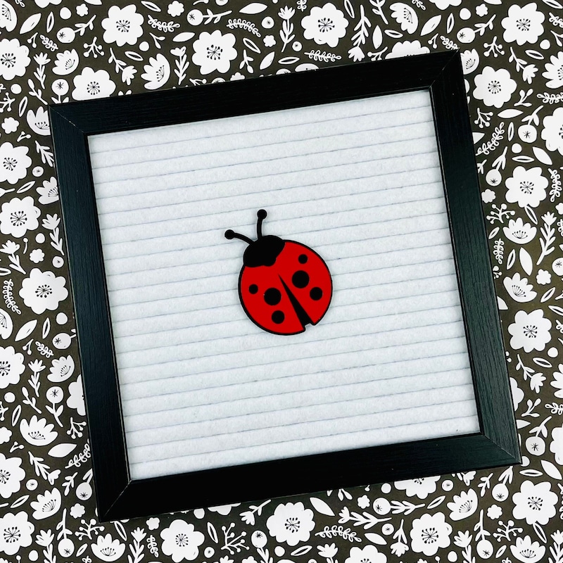 Felt Ladybug - Etsy