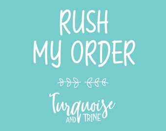 Rush Order Fee | Etsy