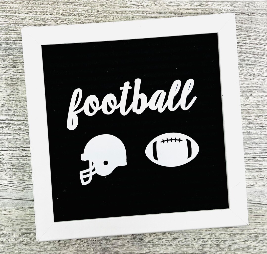 Football Set for Letterboards, Team Sports Accessories, Touchdown Sign ...