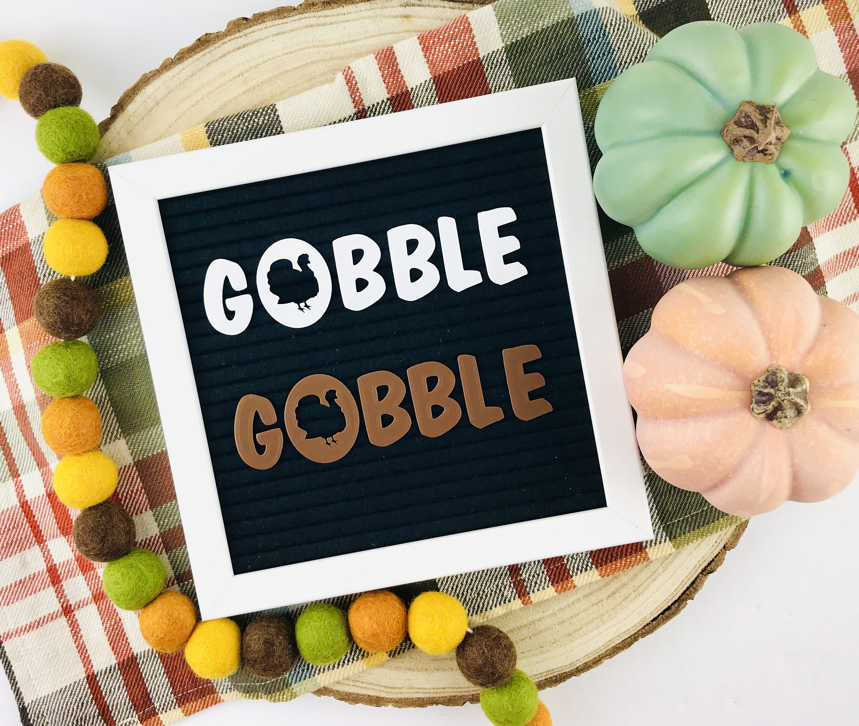 Home & Living Feltboard Thanksgiving Icons Turkey Icons For Letter ...