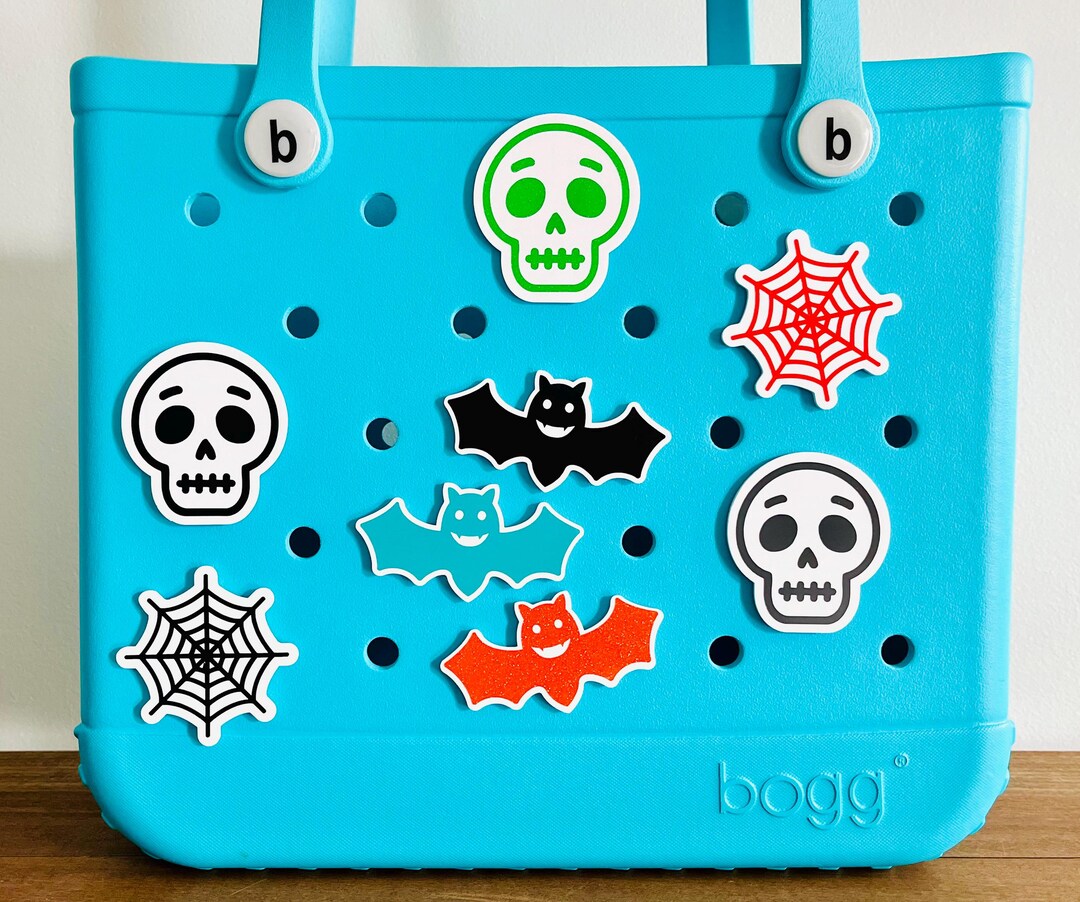 Halloween Bogg Bag Bits, Spider Web Charm, Bogg Skull Charms, Croc Bag ...