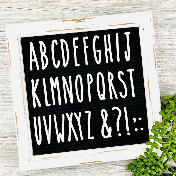 Farmhouse Letters - Etsy