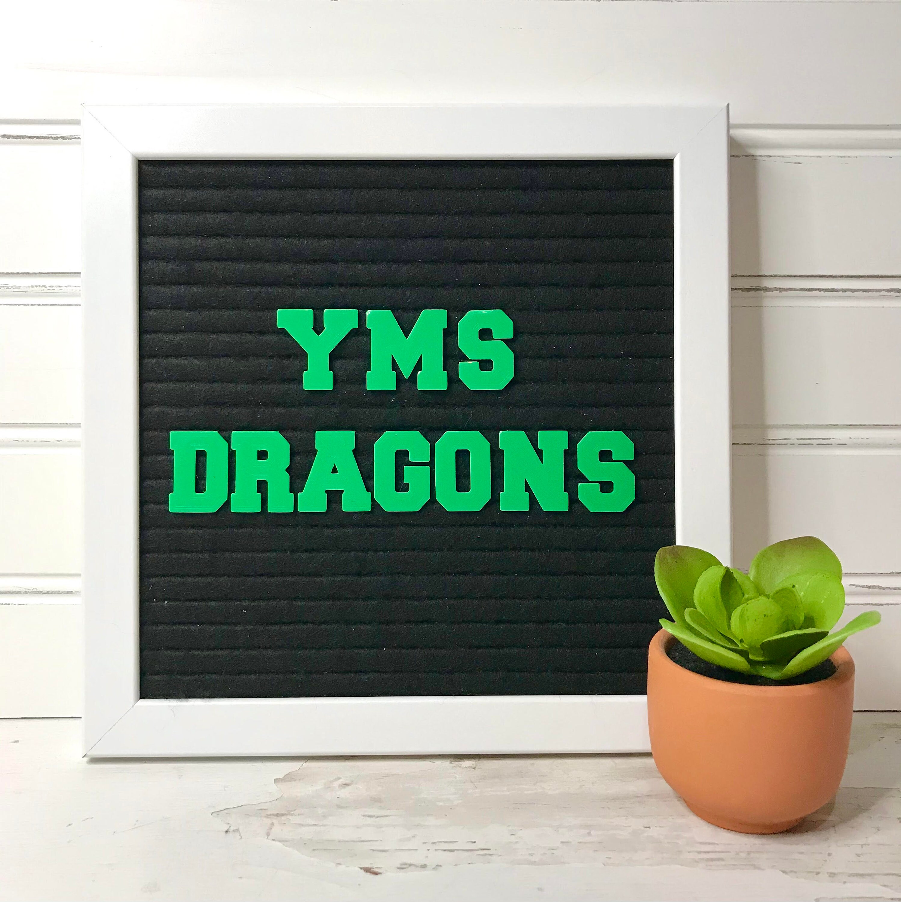 Custom School Letters For Letterboards School Team Block | Etsy