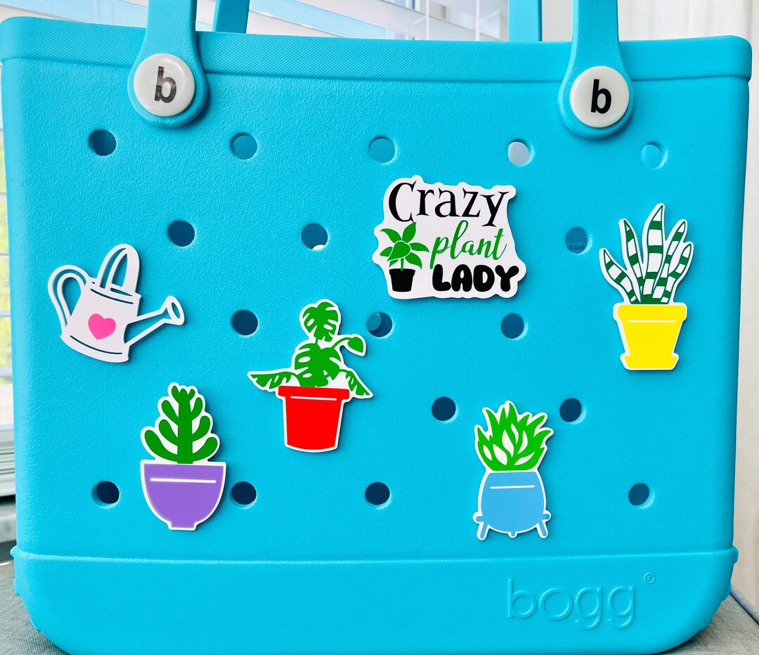 Crazy Plant Lady Bogg Charms, Succulent Plants, Monstera Plant, Snake ...
