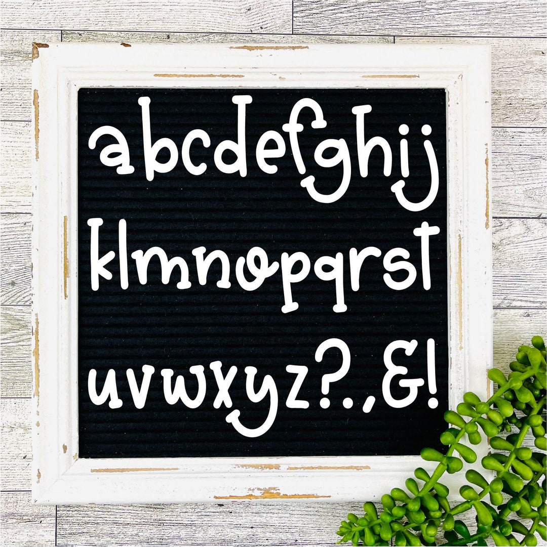 Letter Board Alphabet Set, the Love Letterset, Lower Case Letters for ...