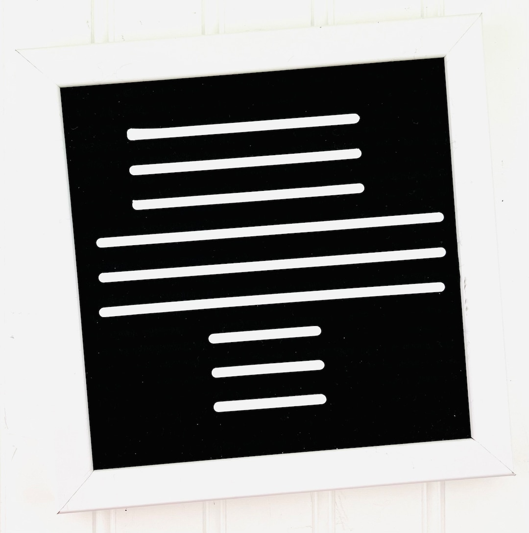 Thin Underlines for Letter Boards, Vertical Lines, Horizontal Line ...