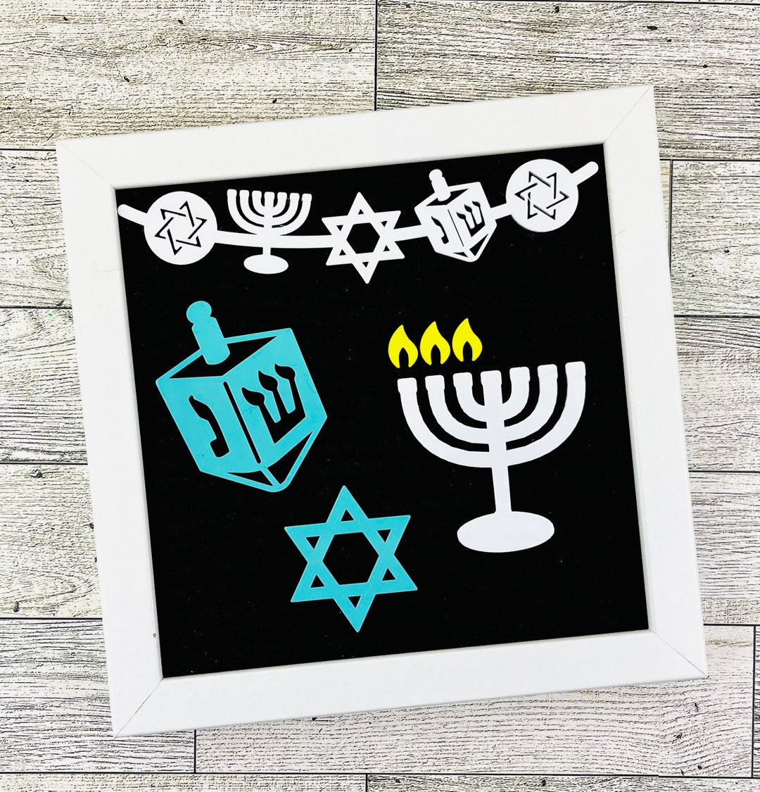 Happy Hanukkah for Letter Boards, Festival of Lights, Felt Board ...