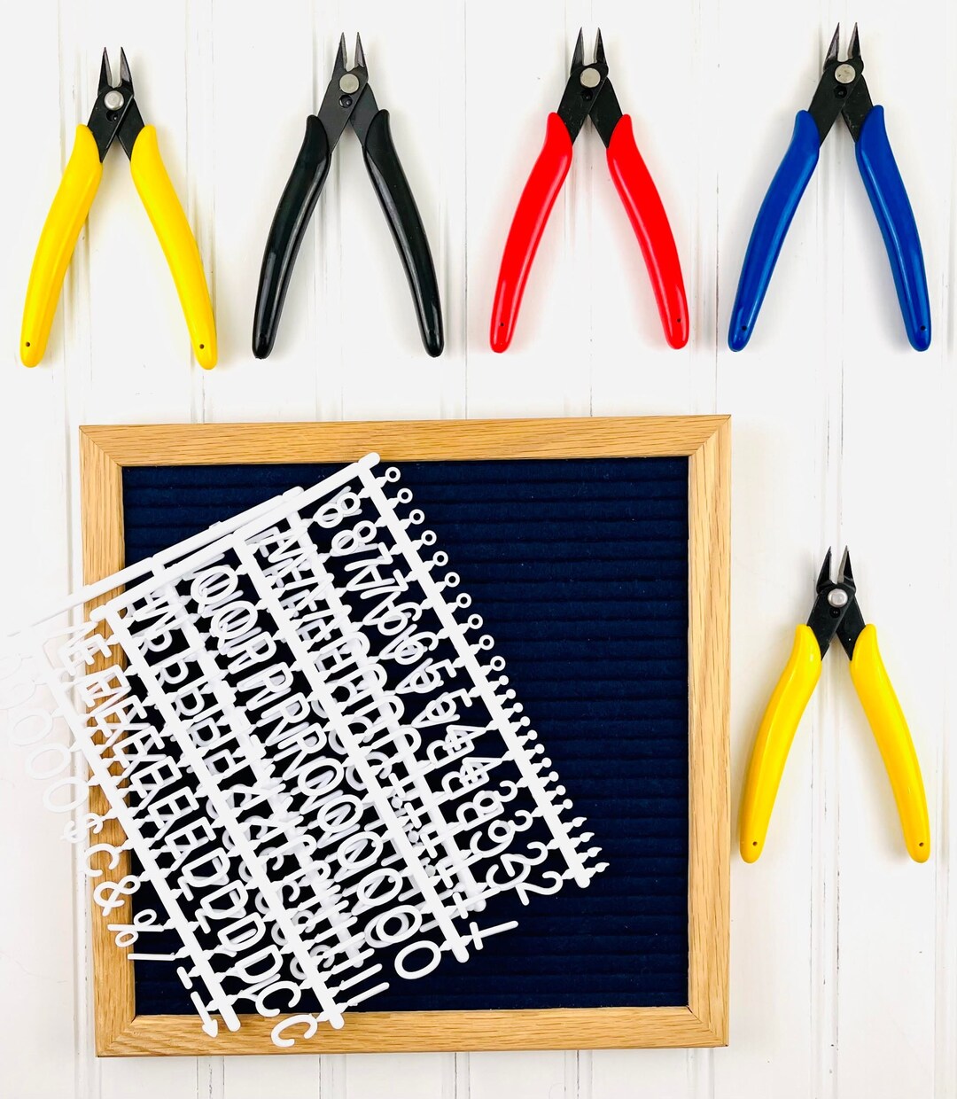 Letter Board Letter Cutters, Metal Snippers for Plastic Alphabet, Felt ...