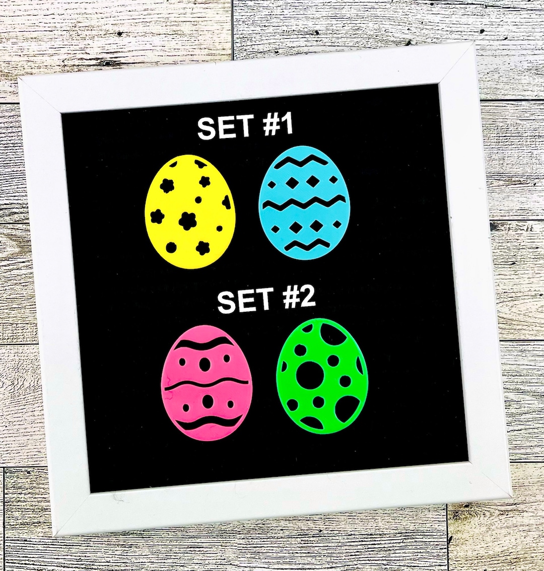 Easter Eggs for Letterboards Spring Decorations Feltboard - Etsy