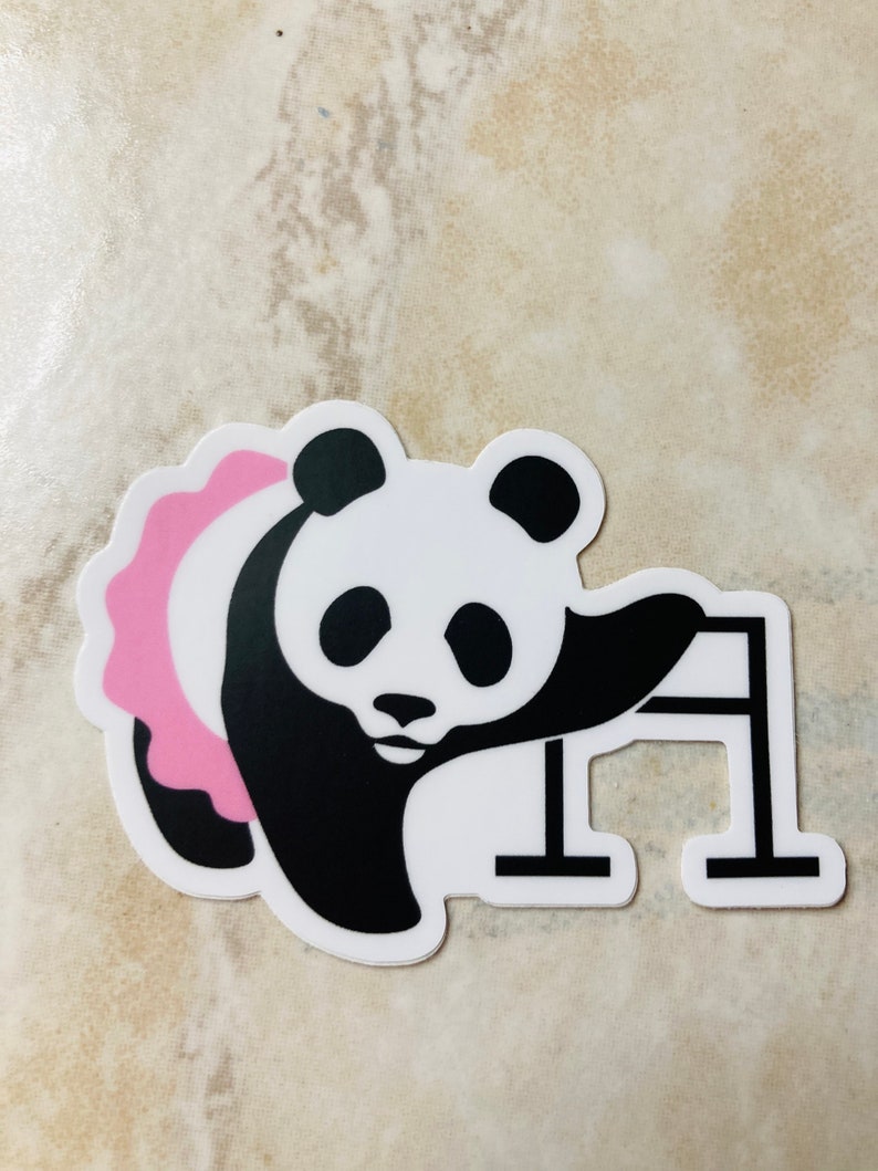 Panda Ballerina Valentine Dance Sticker, Dance Sticker, Gifts for ...