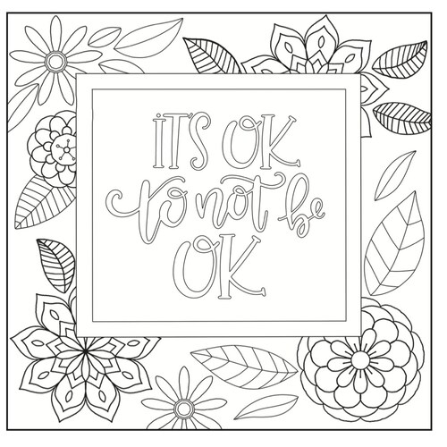 3 Motivational Printable Coloring Pages Zentangle Coloring - Etsy