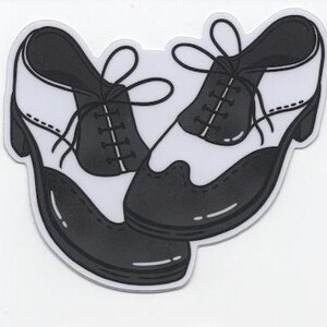 Spectator Tap Shoes Vinyl Sticker, Dance Sticker, Gifts for Dancers, - Etsy