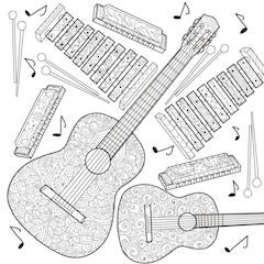 Printable Coloring Page Zentangle Camping Coloring Book - Etsy Australia