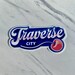 Traverse City Logo Style Sticker, 4" X 2", Denali & Co. Sticker - Etsy