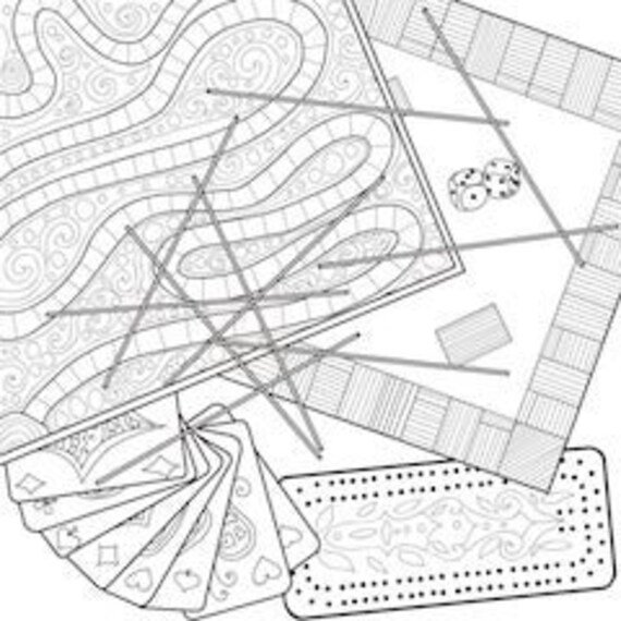 Printable Coloring Page Zentangle Camping Coloring Book | Etsy