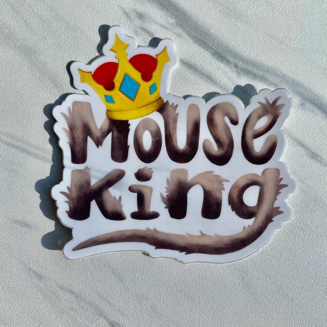 Mouse King Vinyl Sticker Furry Nutcracker Ballet Villain - Etsy