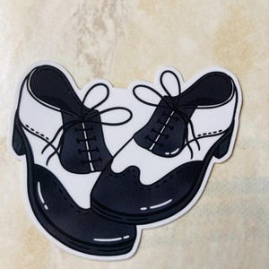 Spectator Tap Shoes Vinyl Sticker, Dance Sticker, Gifts for Dancers, - Etsy