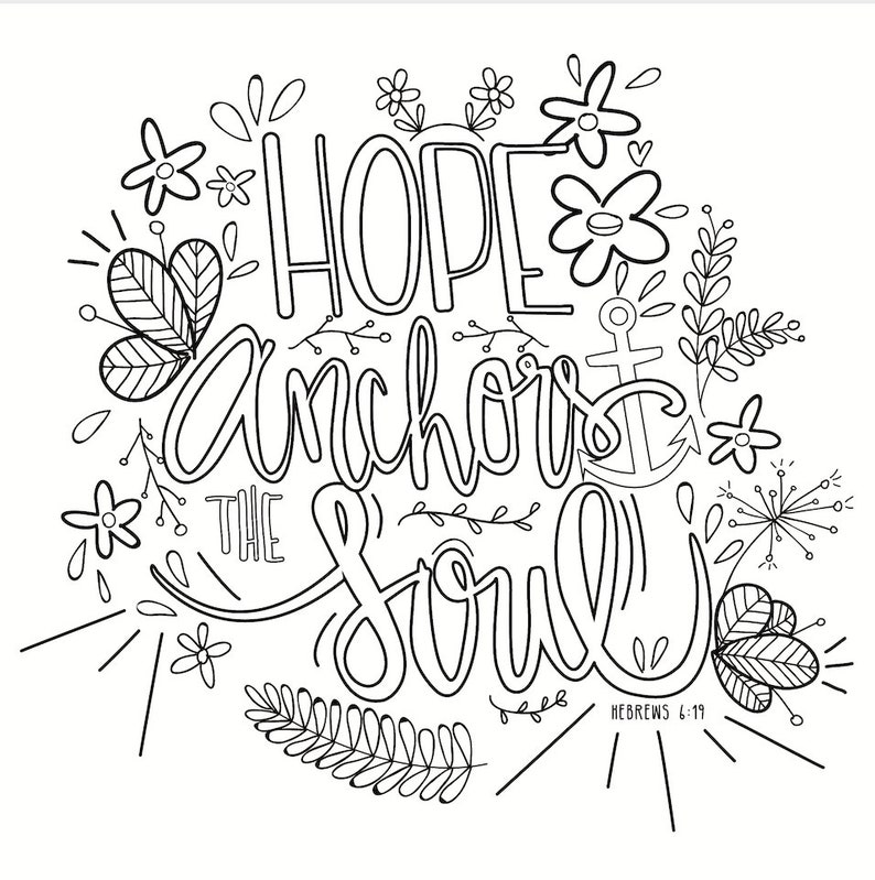 Set of 5 Motivational Printable Coloring Pages, Zentangle Coloring ...
