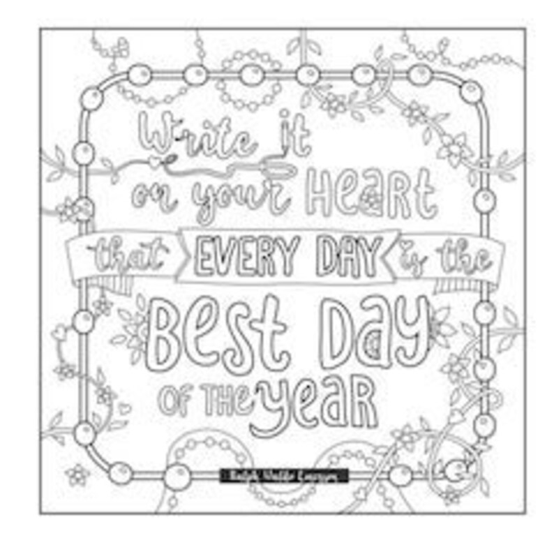 5 Motivational Printable Coloring Pages Zentangle Coloring - Etsy