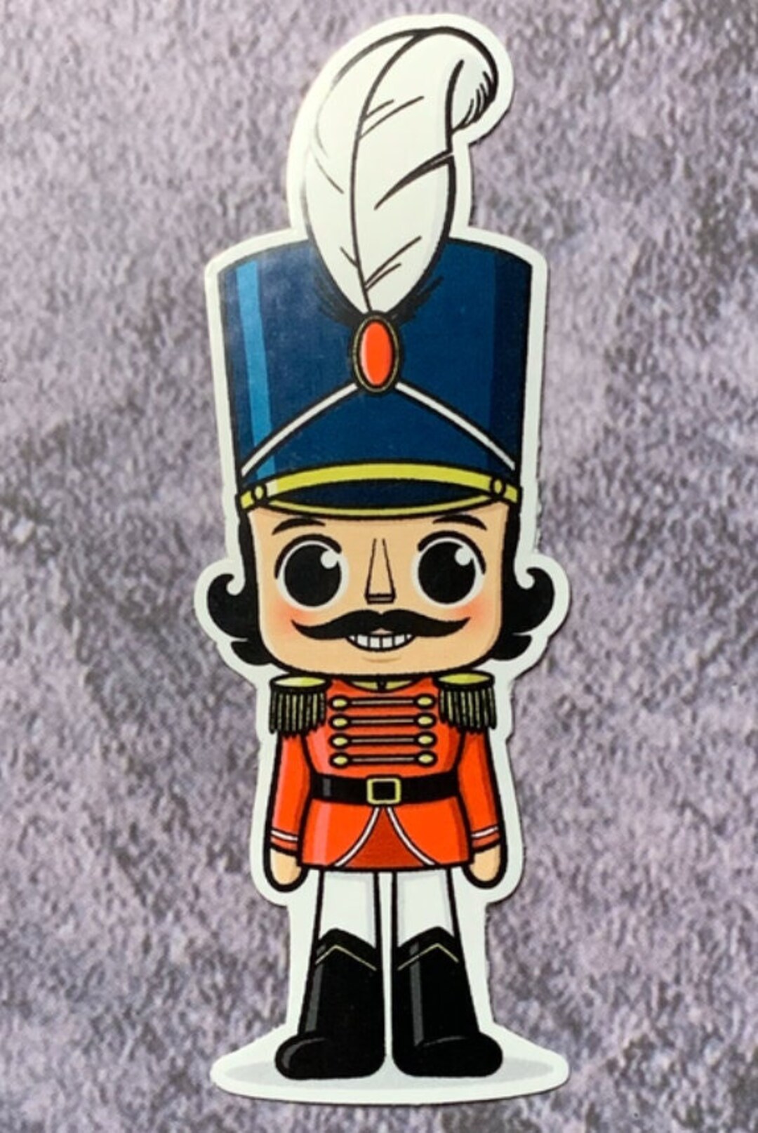 Tiny Nutcracker Sticker Vinyl Decal Laptop Sticker Dance - Etsy