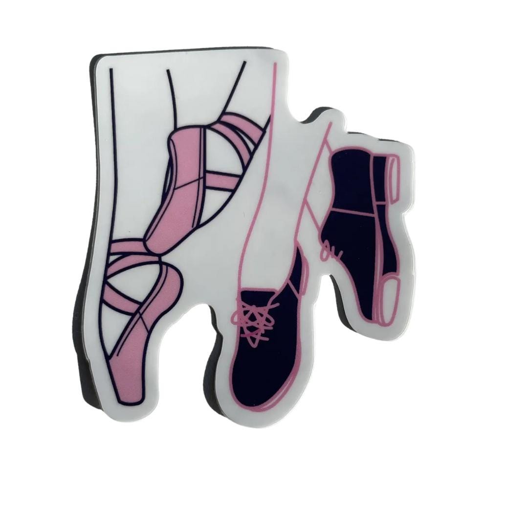 Step by Step Dance Sticker – Pointe Shoes and Tap Shoes – Perfect for ...