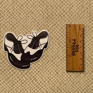 Spectator Tap Shoes Vinyl Sticker, Dance Sticker, Gifts for Dancers, - Etsy
