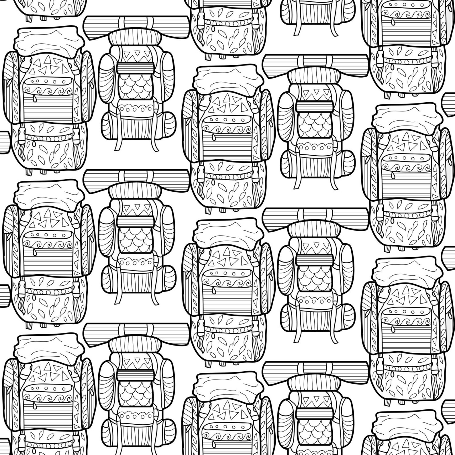 Contentment: the Coloring Book for Happy Campers of ALL Ages | Etsy