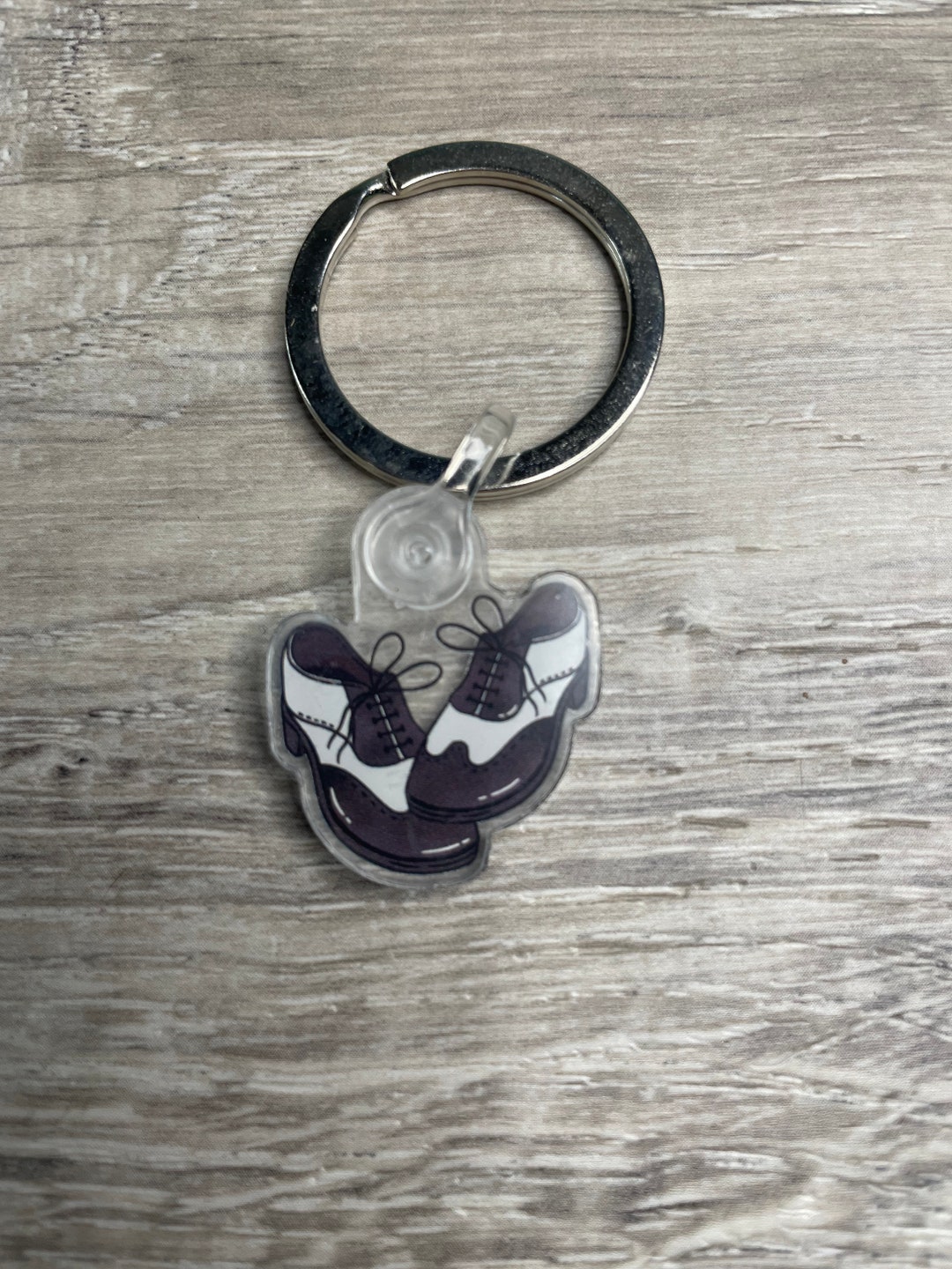 Denali & Co. Spectator Tap Shoes Mini Acrylic Key Chain, Dance Gift ...