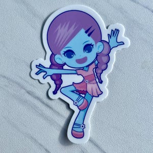 Cartoon-style Dancer Sticker, Dance Sticker, Ballet Gifts, Denali & Co ...