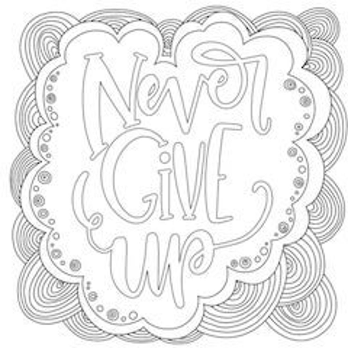 3 Motivational Printable Coloring Pages Zentangle Coloring - Etsy
