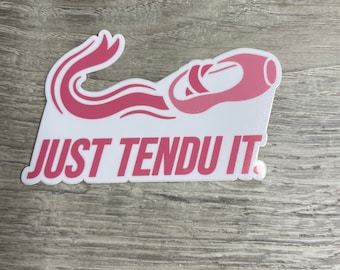 Tap Shoe Vinyl Sticker, Vinyl Decal, Laptop Sticker, Dance Sticker ...