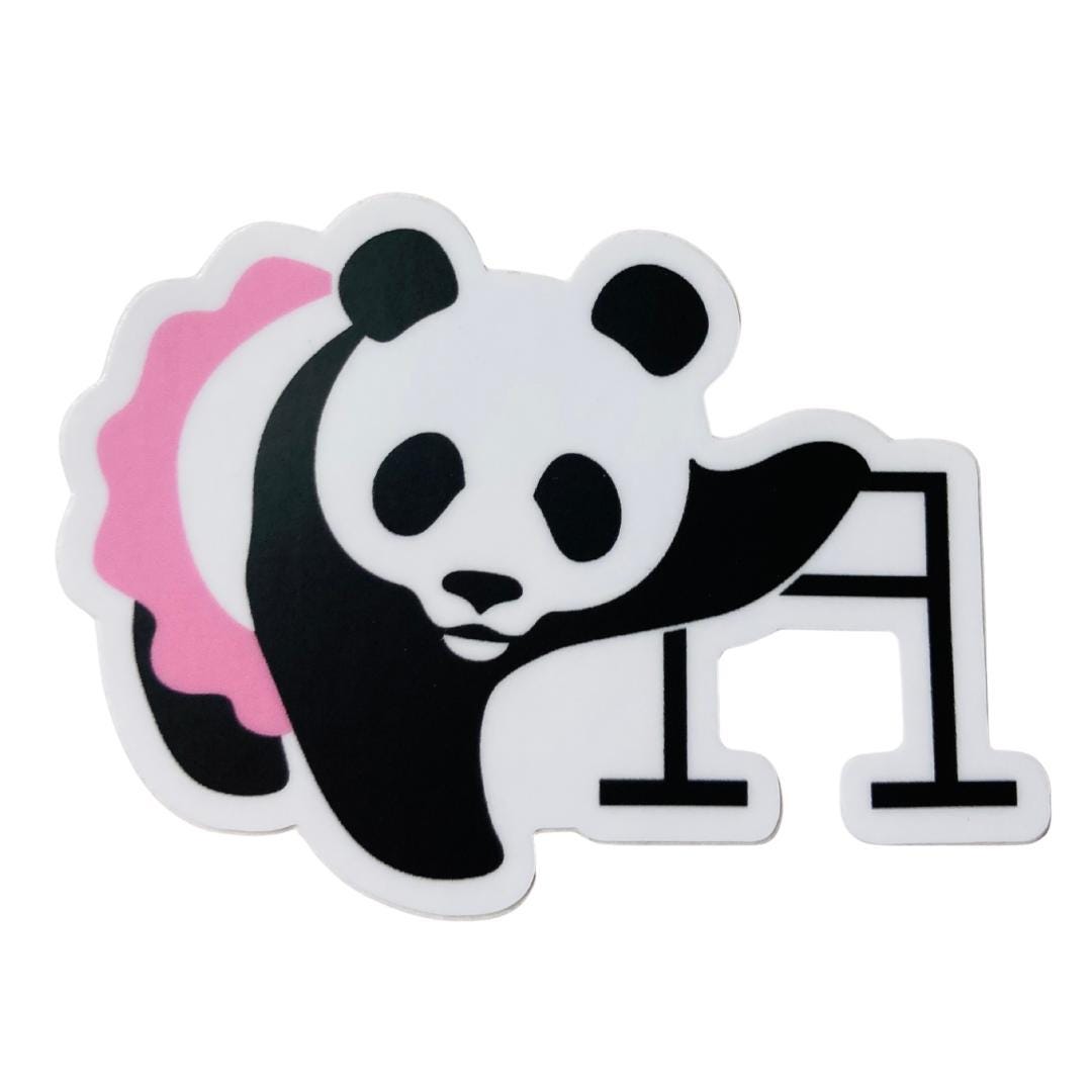 Panda Ballerina Valentine Dance Sticker, Dance Sticker, Gifts for ...