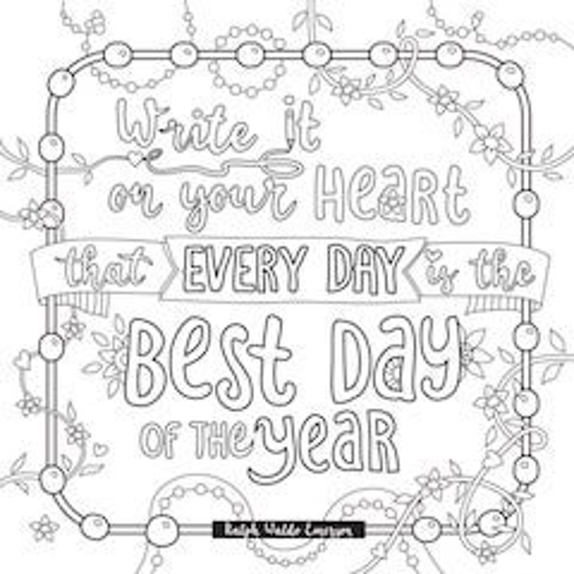 3 Motivational Printable Coloring Pages Zentangle Coloring - Etsy