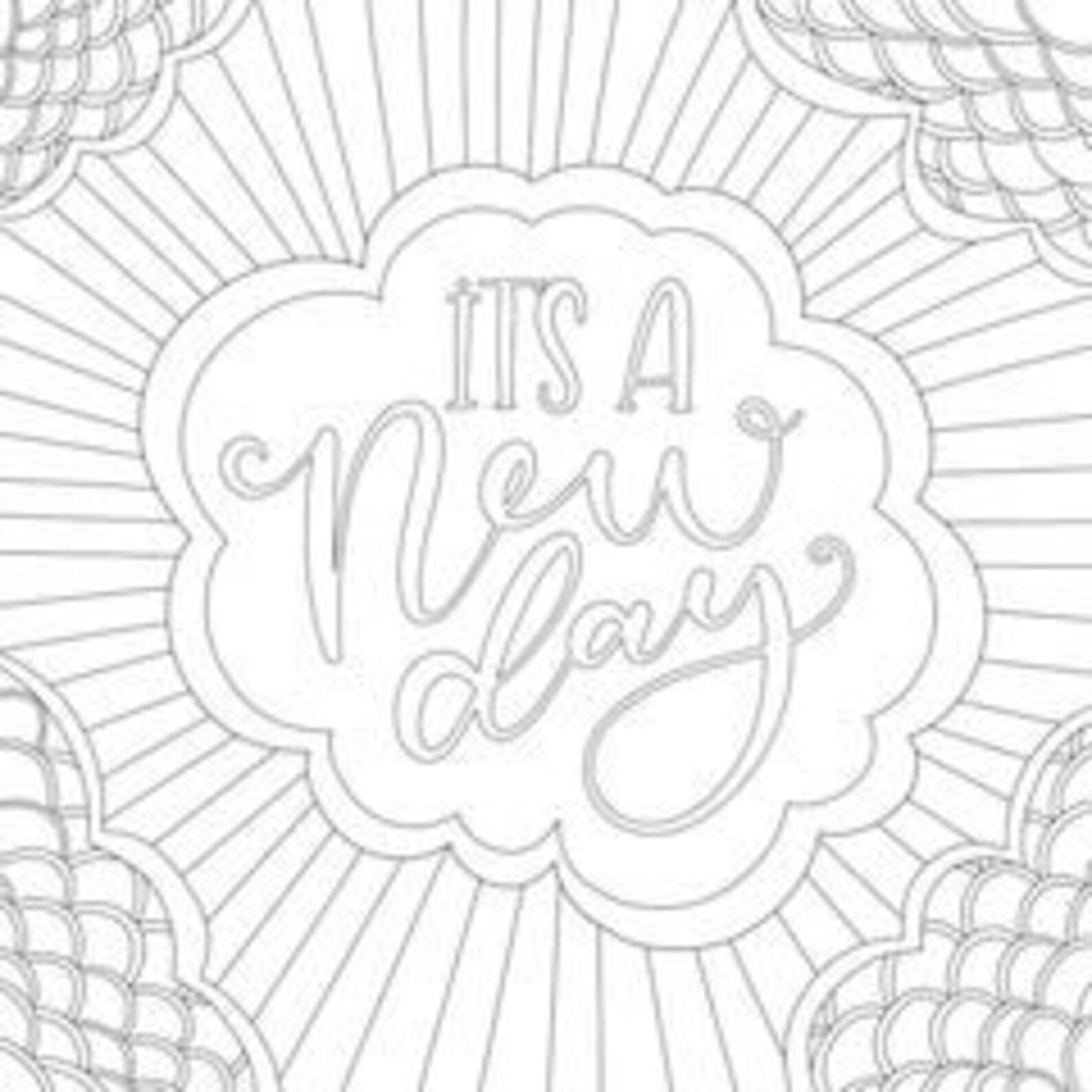 3 Motivational Printable Coloring Pages Zentangle Coloring | Etsy