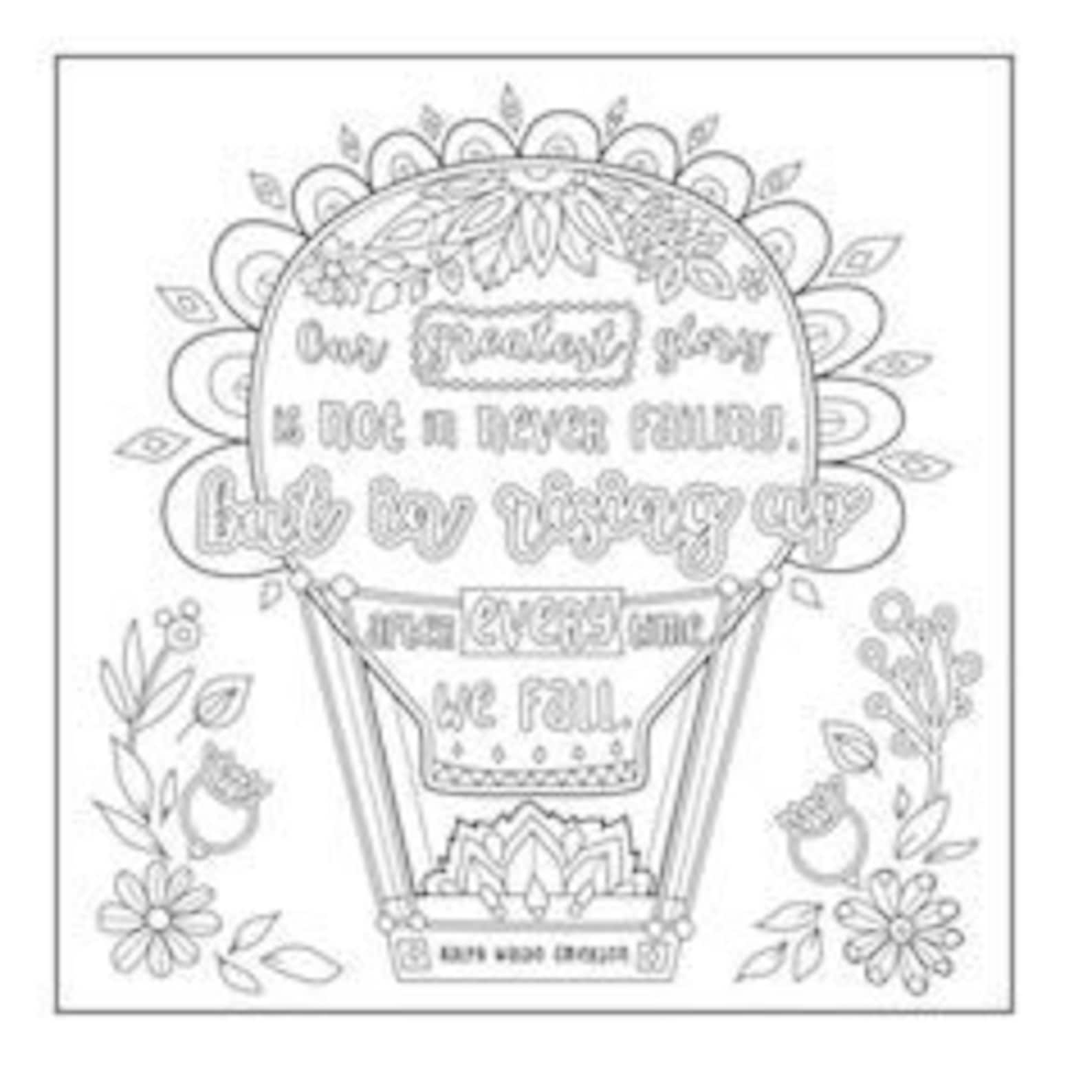 5 Motivational Printable Coloring Pages Zentangle Coloring - Etsy