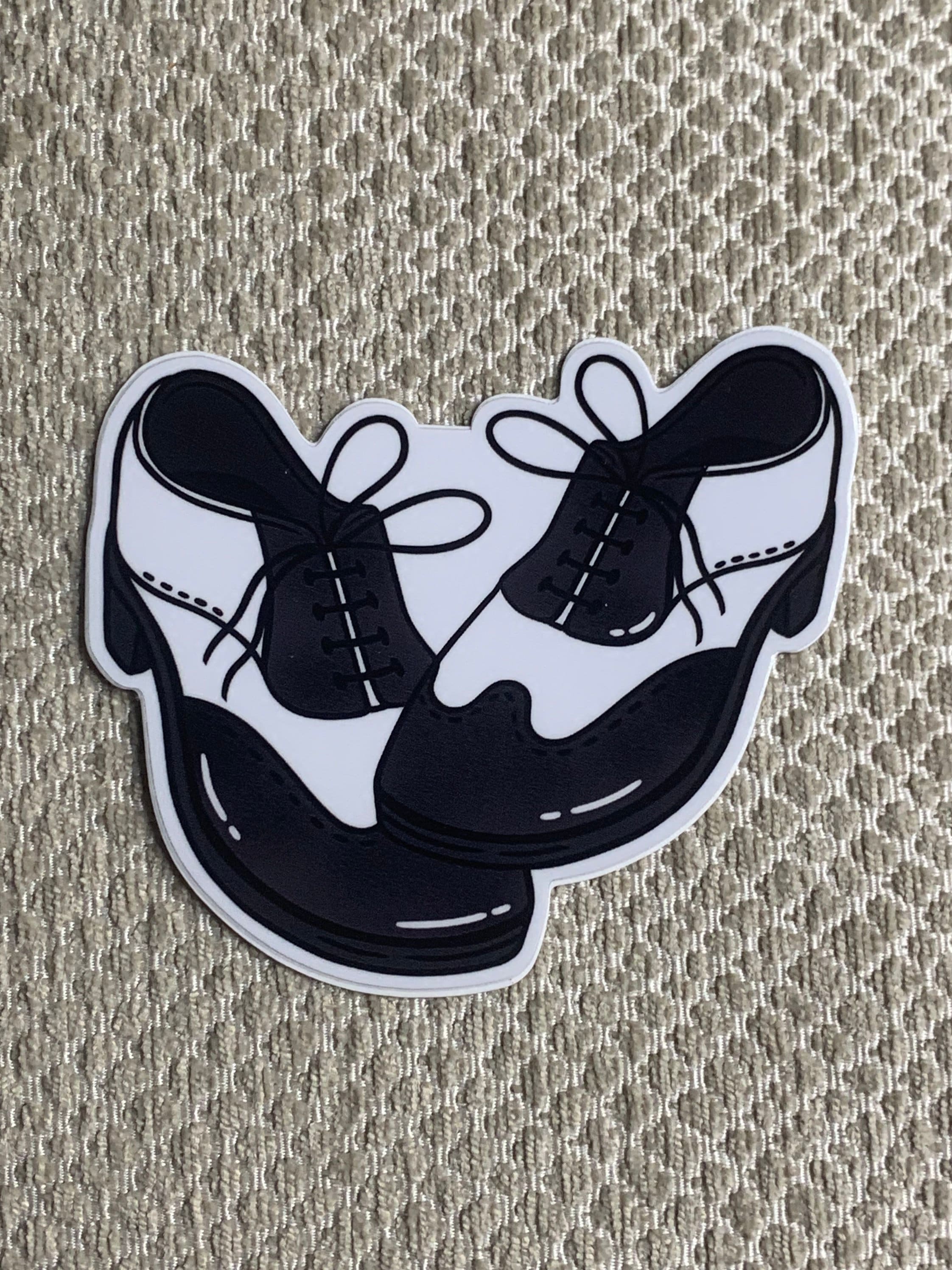 Spectator Tap Shoes Vinyl Sticker Vinyl Decal Laptop - Etsy