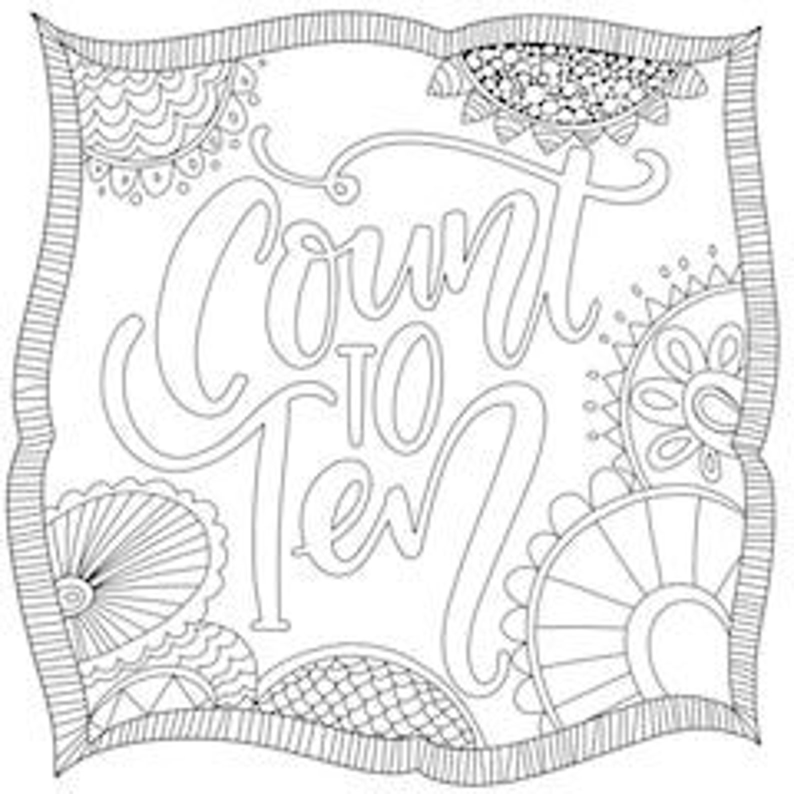 3 Motivational Printable Coloring Pages Zentangle Coloring - Etsy
