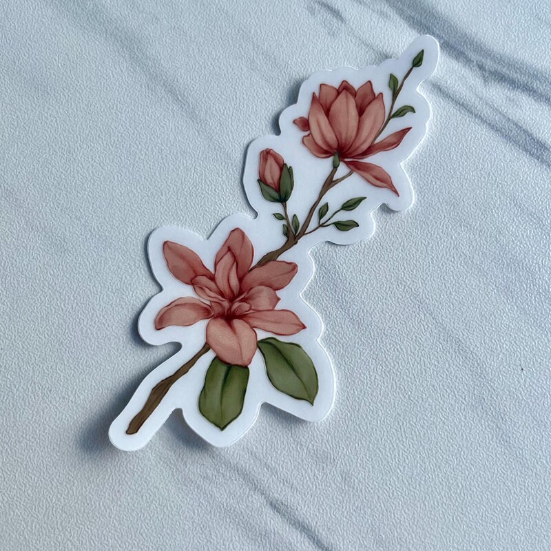 Magnolia Flower - Etsy