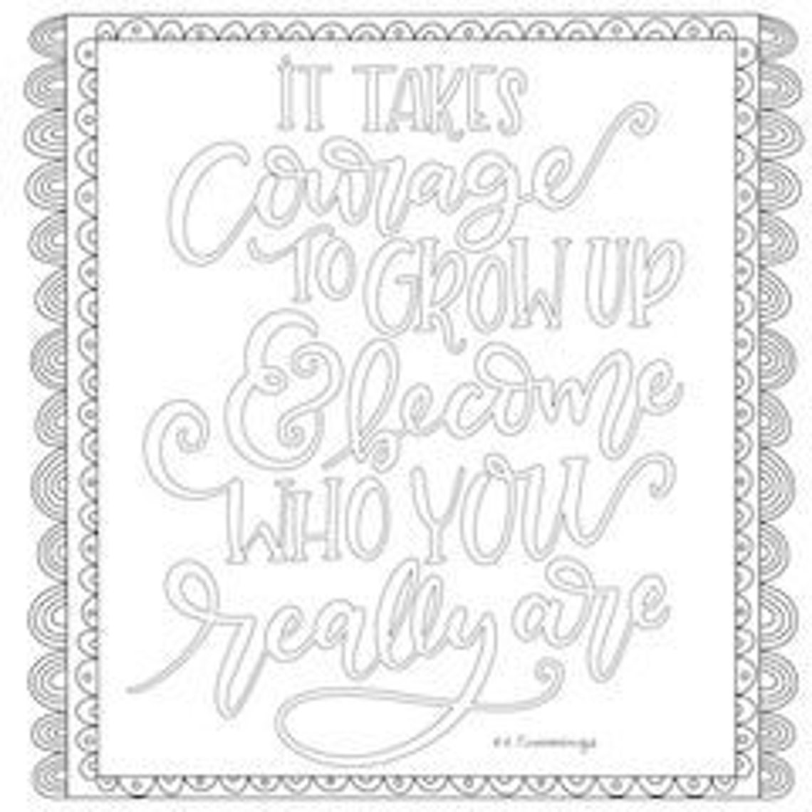 3 Motivational Printable Coloring Pages Zentangle Coloring - Etsy
