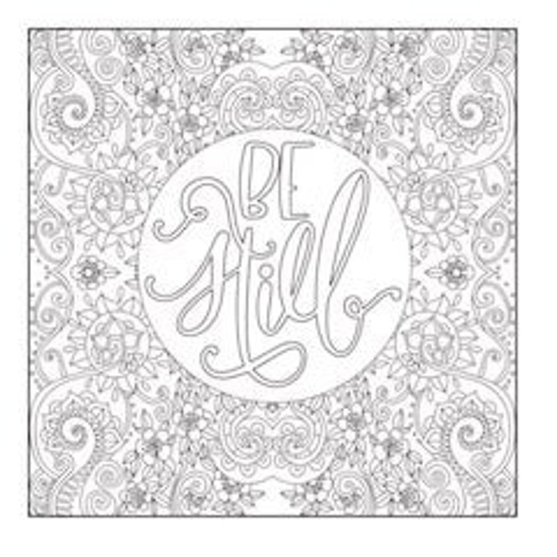 5 Motivational Printable Coloring Pages Zentangle Coloring | Etsy