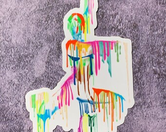 The Little Dancer Vinyl Sticker, Dance, Ballet, Ballerina, Laptop ...